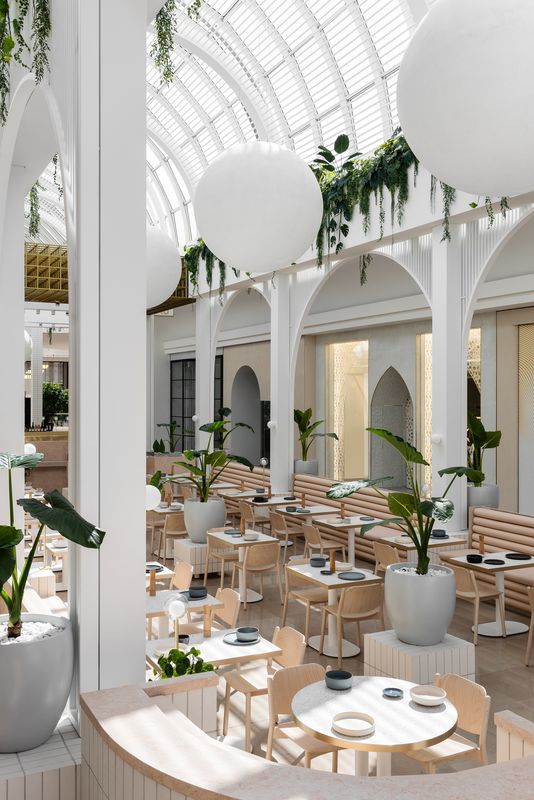 A textural oasis: Au79 Cafe Chadstone | ArchitectureAu