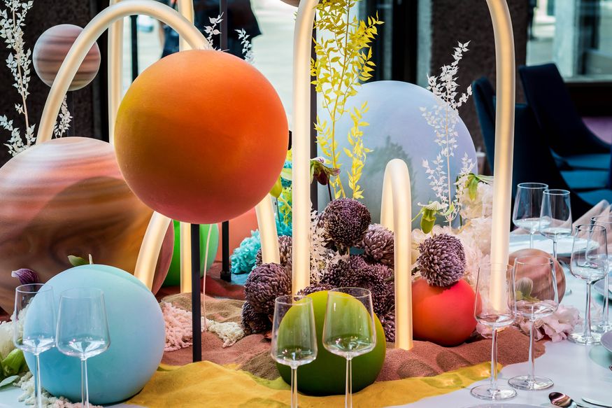 Dinner theatre: Designers set table scenes for arts fundraising ...