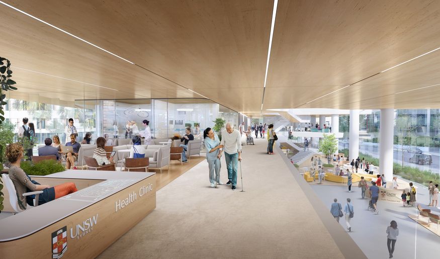 UNSW's $600m health hub on its way | ArchitectureAu