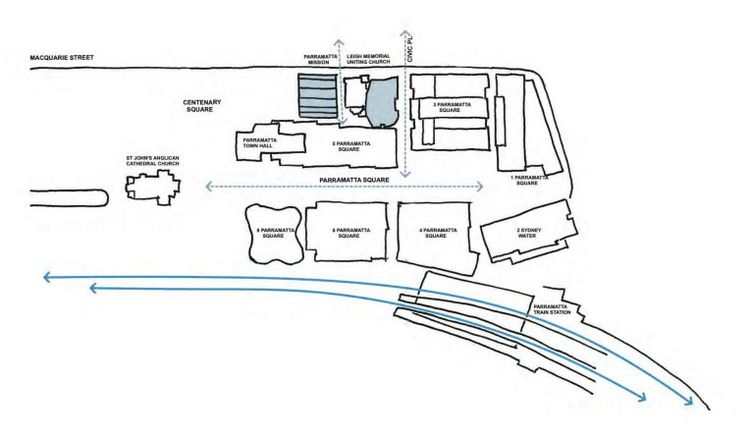 Towers proposed in historic Parramatta church makeover | ArchitectureAu