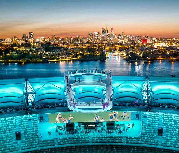 'Ring pull' viewing platform cracks open new experience at Perth ...