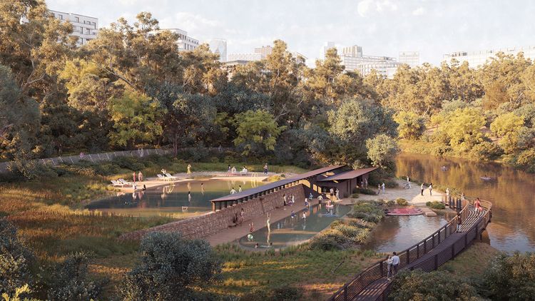Taking the plunge: Designing urban swimming sites | Landscape Australia