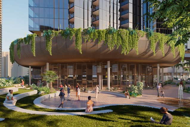 Three towers and ‘sky pool’ proposed for the Gold Coast | ArchitectureAu