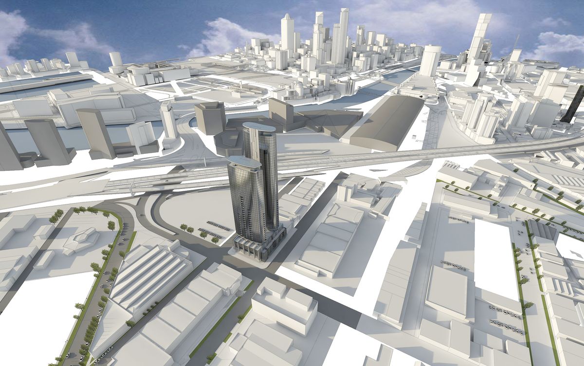 $570m apartment approval at Fishermans bend | ArchitectureAu