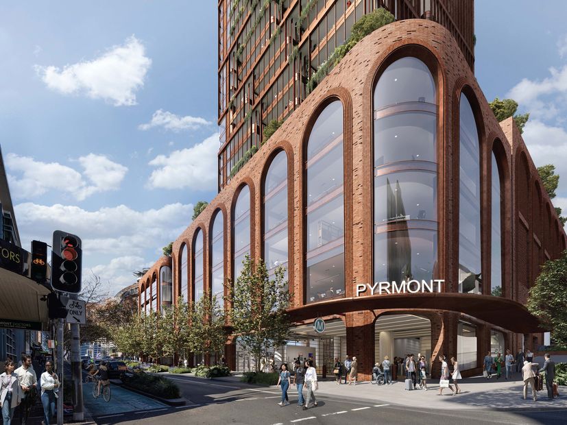 Plans unveiled for mixed-use tower above Sydney's new Pyrmont Metro ...