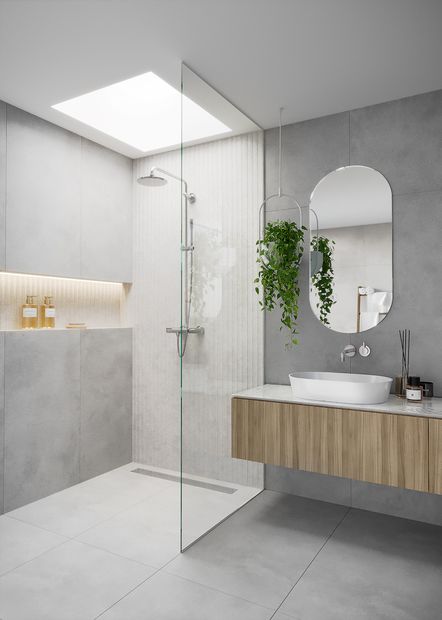 Shower channels and grates from Veitch Stainless Steel | ArchitectureAu