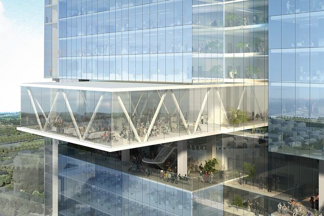 Twin towers for Parramatta Square | ArchitectureAu