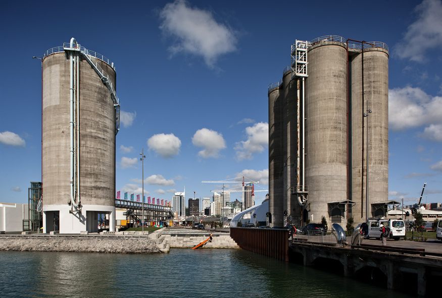 Jellicoe Street, North Wharf Promenade and Silo Park | ArchitectureAu