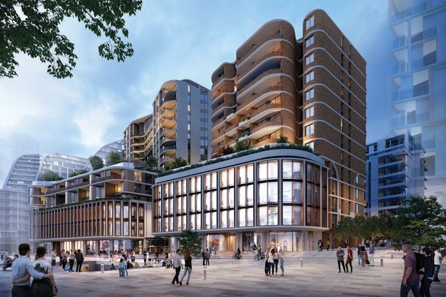 Three-tower proposal resubmitted for Sydney's Green Square | ArchitectureAu