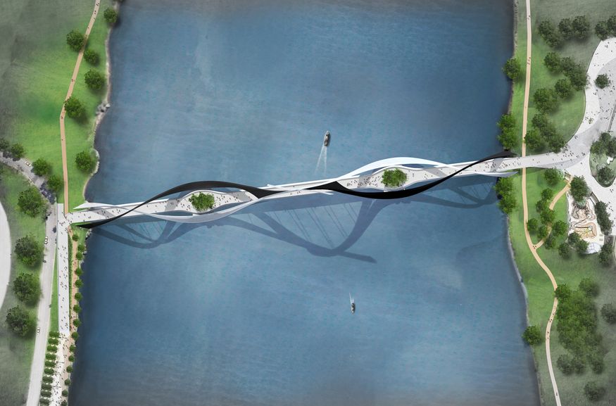 ‘Sinuous,’ ‘slender’ Perth footbridge to be constructed locally after ...