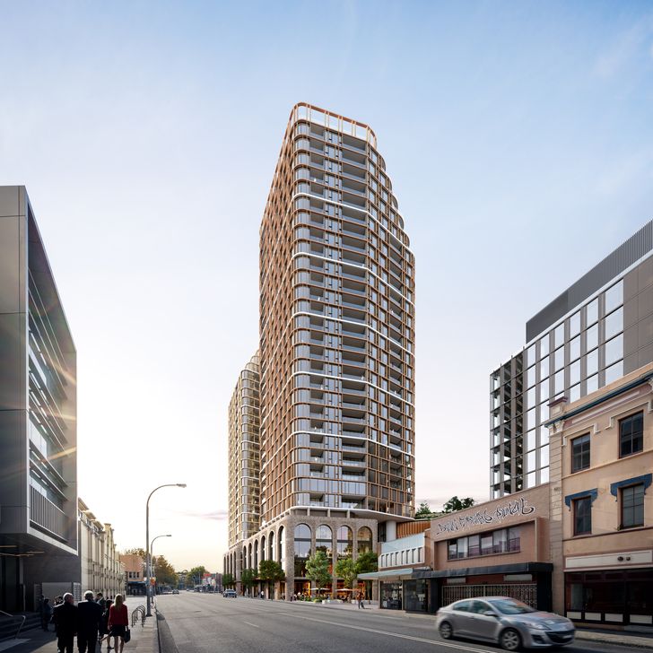 Revised designs for Newcastle towers unveiled | ArchitectureAu