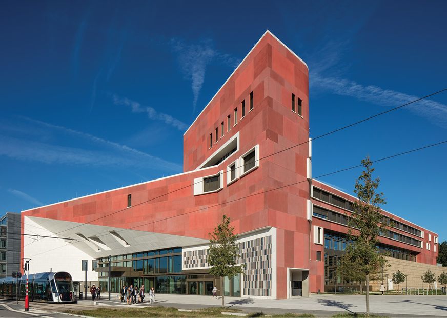 A fitting bookend: Luxembourg National Library | ArchitectureAu