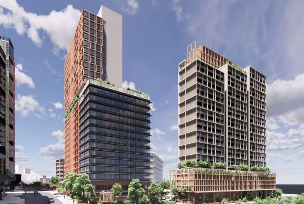 Four towers proposed for Brisbane's south | ArchitectureAu