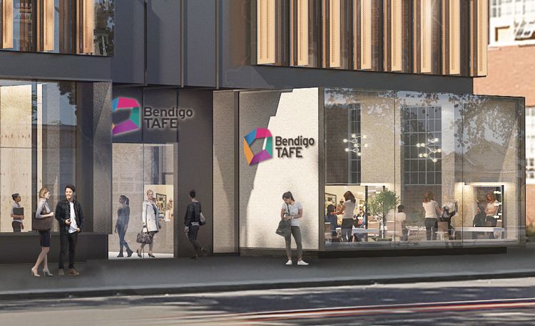 Construction begins on Bendigo TAFE redevelopment | ArchitectureAu