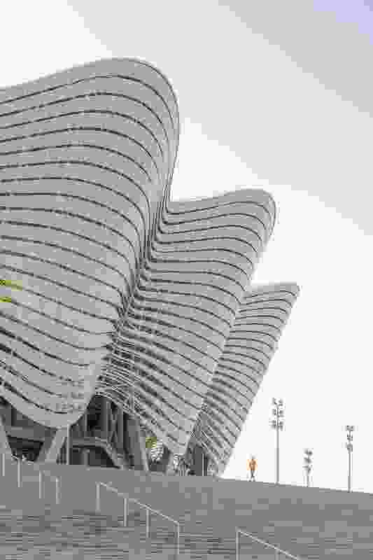 Xi'An Olympic Stadium by PTW Architects | ArchitectureAu