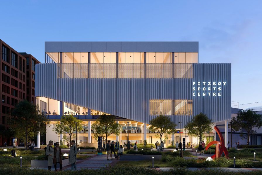 Victoria’s first vertical indoor sports centre underway | ArchitectureAu