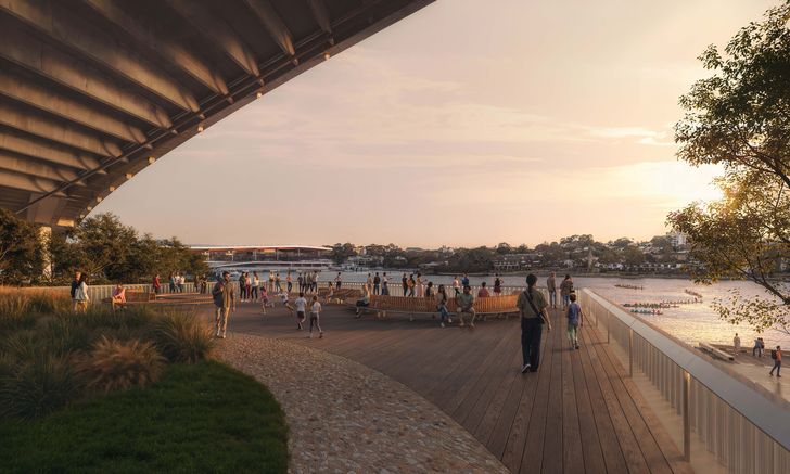 Construction commences on Sydney waterfront park, led by 50 percent ...