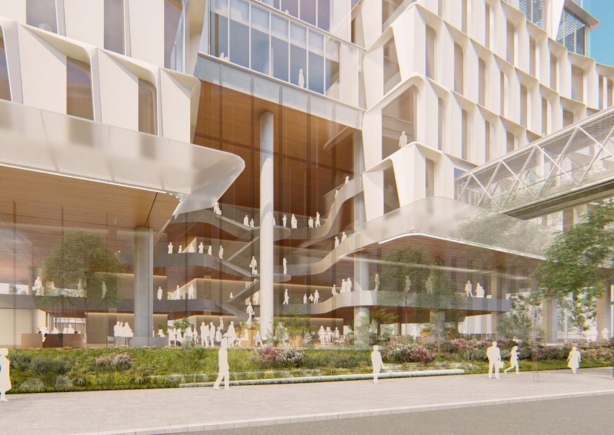 Major health hub proposed in Sydney | ArchitectureAu