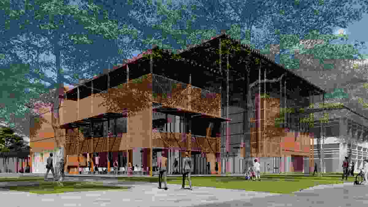 Design unveiled for new Darwin art gallery | ArchitectureAu