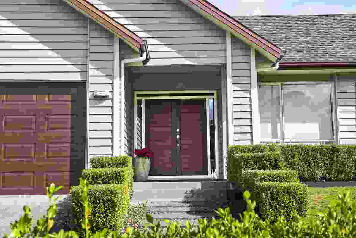 BAL29-compliant timber doors by Parkwood Doors | ArchitectureAu