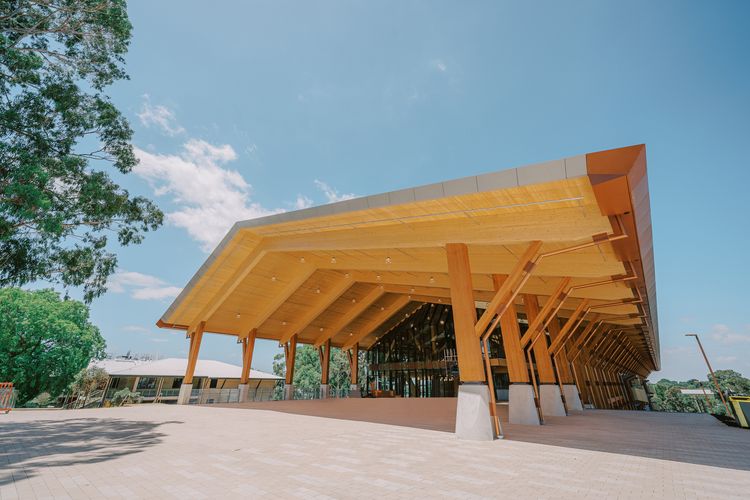 WA's first large-scale engineered timber building complete | ArchitectureAu