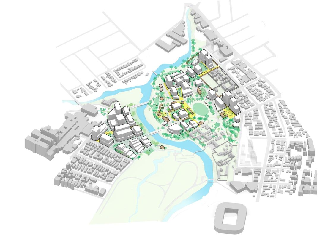 Parramatta North is on the drawing board for massive urban renewal | ArchitectureAu