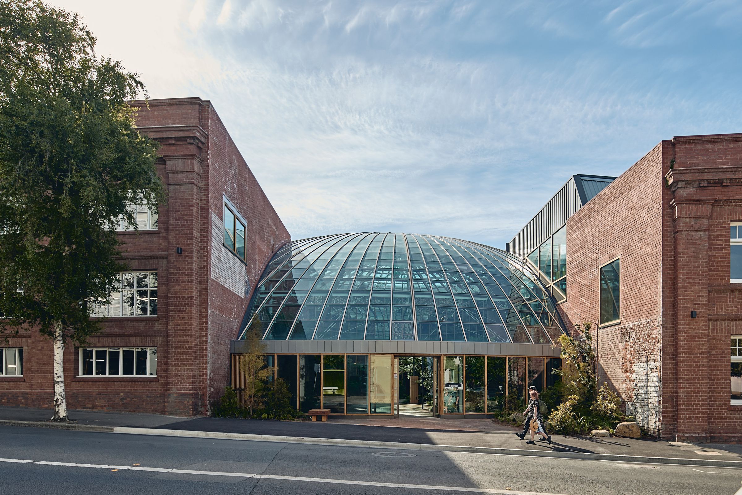 Hobart's Forest dome reopens as UTAS campus | ArchitectureAu