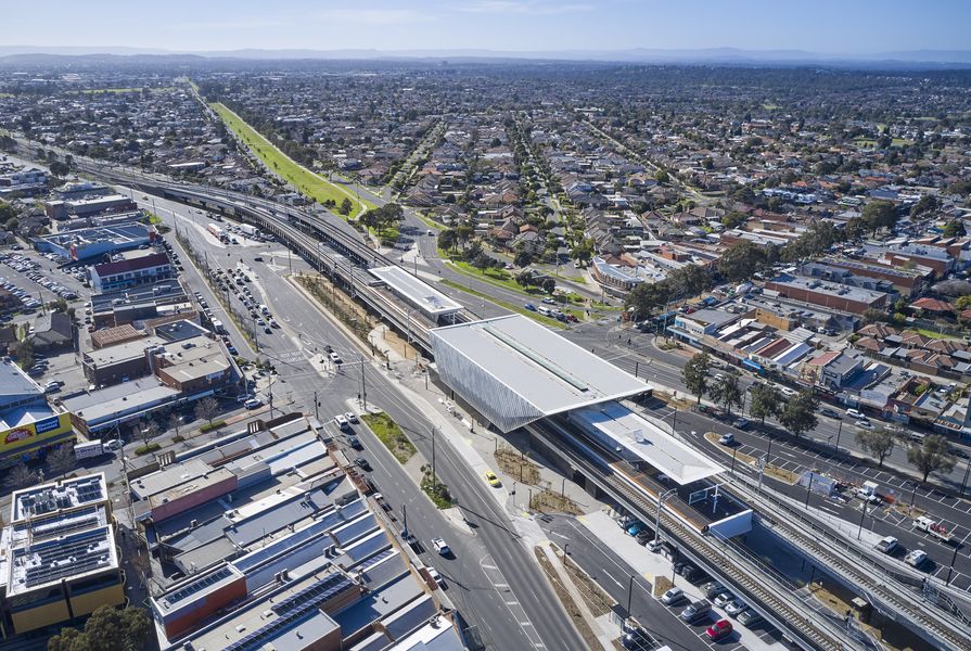 Suburban railway station recalls local history | ArchitectureAu