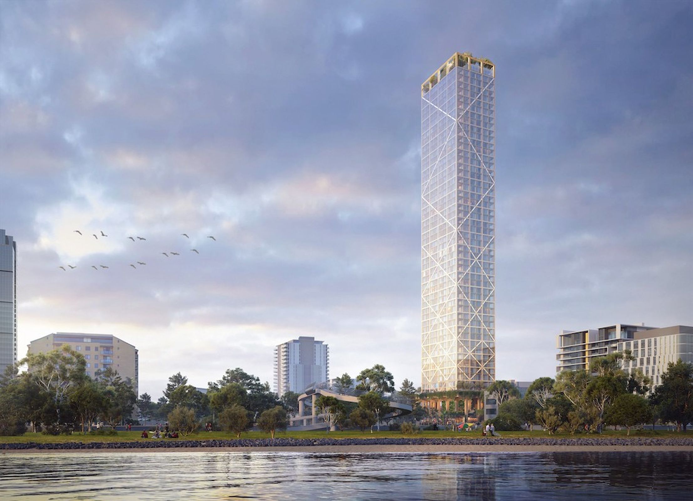 World's tallest hybrid timber tower in Perth granted approval ...