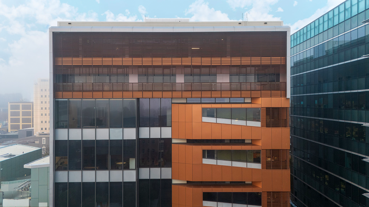 MondoClad solid aluminium cladding from HVG Facades | ArchitectureAu