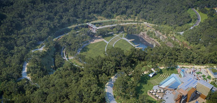 Plans for dramatic quarry park unveiled | Landscape Australia