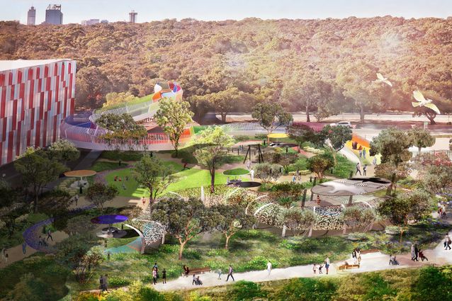 Kids' hospital park inspired by 'healing energy of Country ...