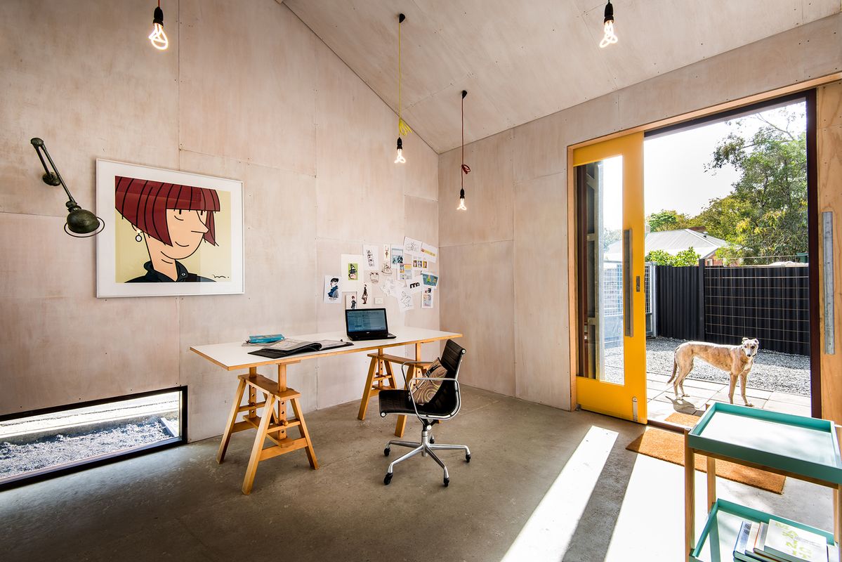 Dual impact: Exploding Shed house | ArchitectureAu