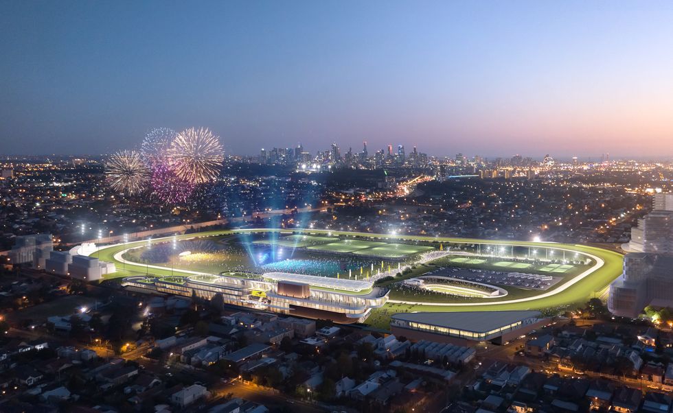 Cox Architecture-designed grandstand to transform famous racecourse ...