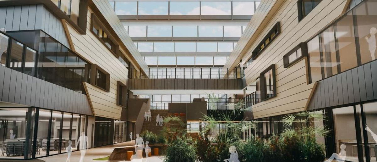 Cox and Thomson Rossi design courtyard high school for regional SA town ...