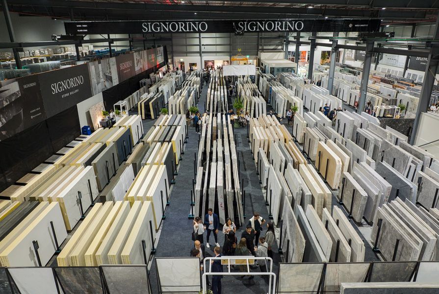 Expanded Signorino Stone Gallery launches | ArchitectureAu