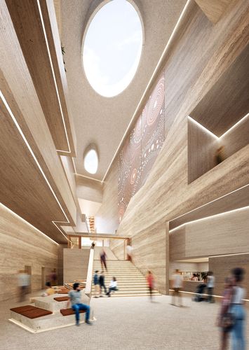 Updated designs released for National Aboriginal Art Gallery ...