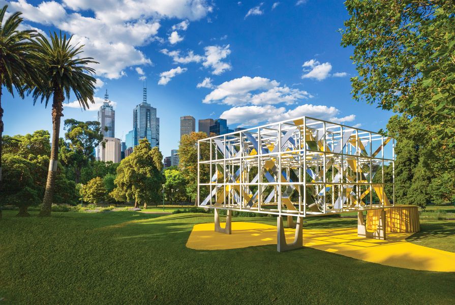 A 'dazzling chimera' of light and colour: MPavilion 2021 | ArchitectureAu