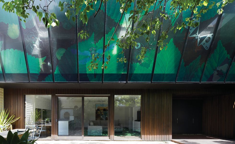 First House: Green Screen | ArchitectureAU