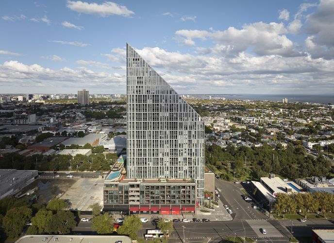 'Sculptural' residential tower unveiled in Melbourne | ArchitectureAu