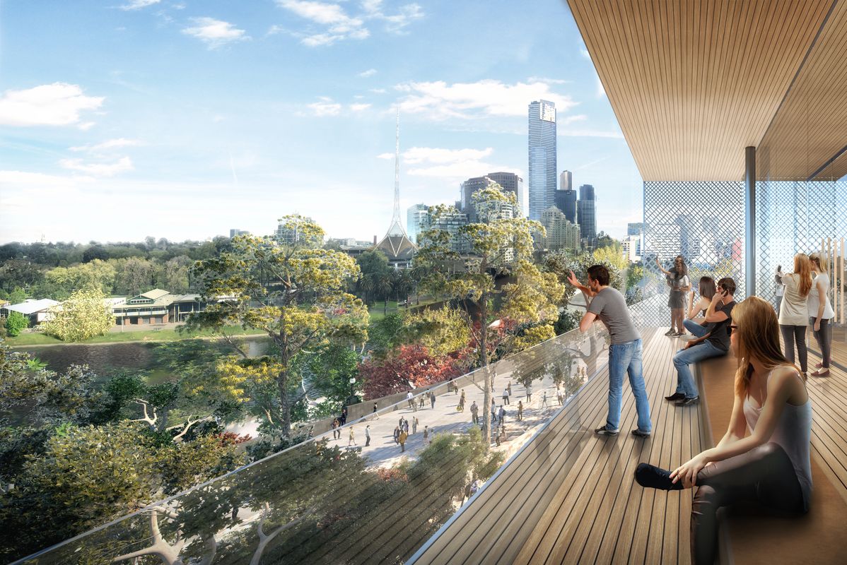 Federation Square Apple store redesigned | ArchitectureAu