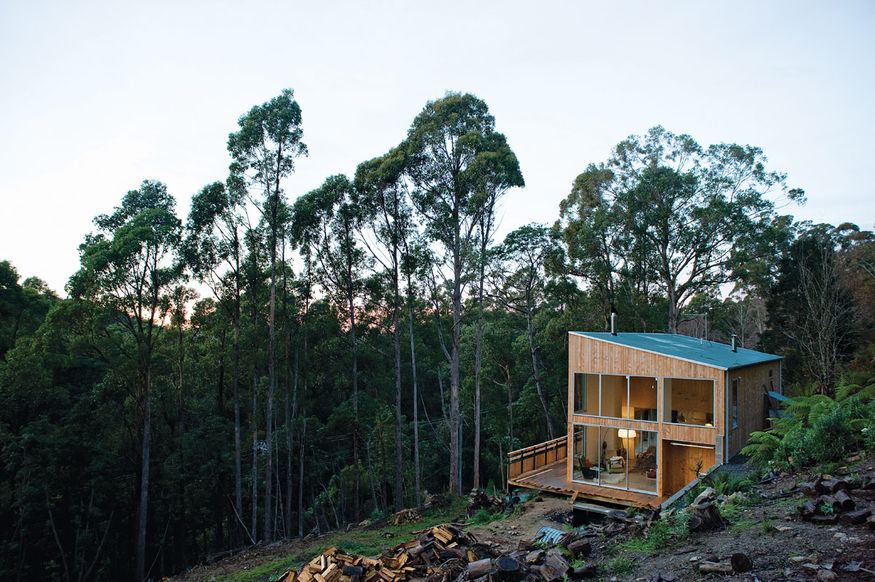 Bonnet Hill & Fern Tree houses | ArchitectureAu