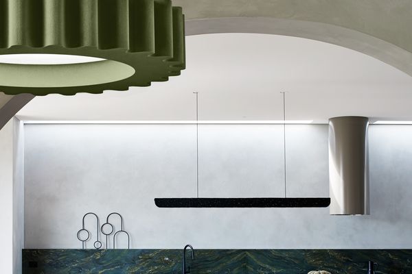 Opera acoustic pendant by Acustico Lighting | ArchitectureAu