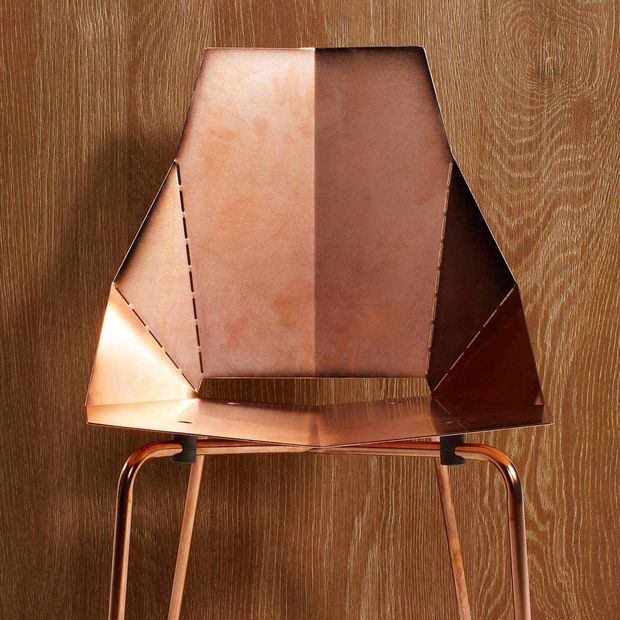 Copper Real Good chair from Blu Dot | ArchitectureAu