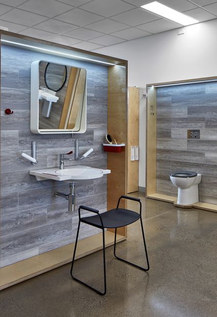 Galvin's Experience Centre for high-care bathrooms | ArchitectureAu