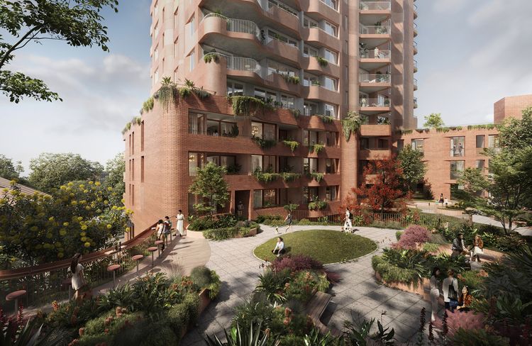 Quartet of architects design six buildings in Sydney's Waterloo ...