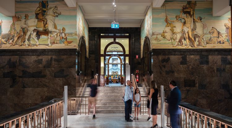 Architectural tapestry: State Library of Victoria Vision 2020 ...