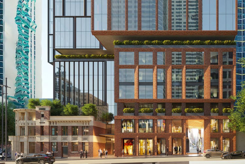 Tower to be built above historic Melbourne inn | ArchitectureAu