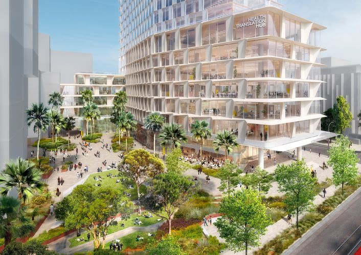 Major health hub proposed in Sydney | ArchitectureAu