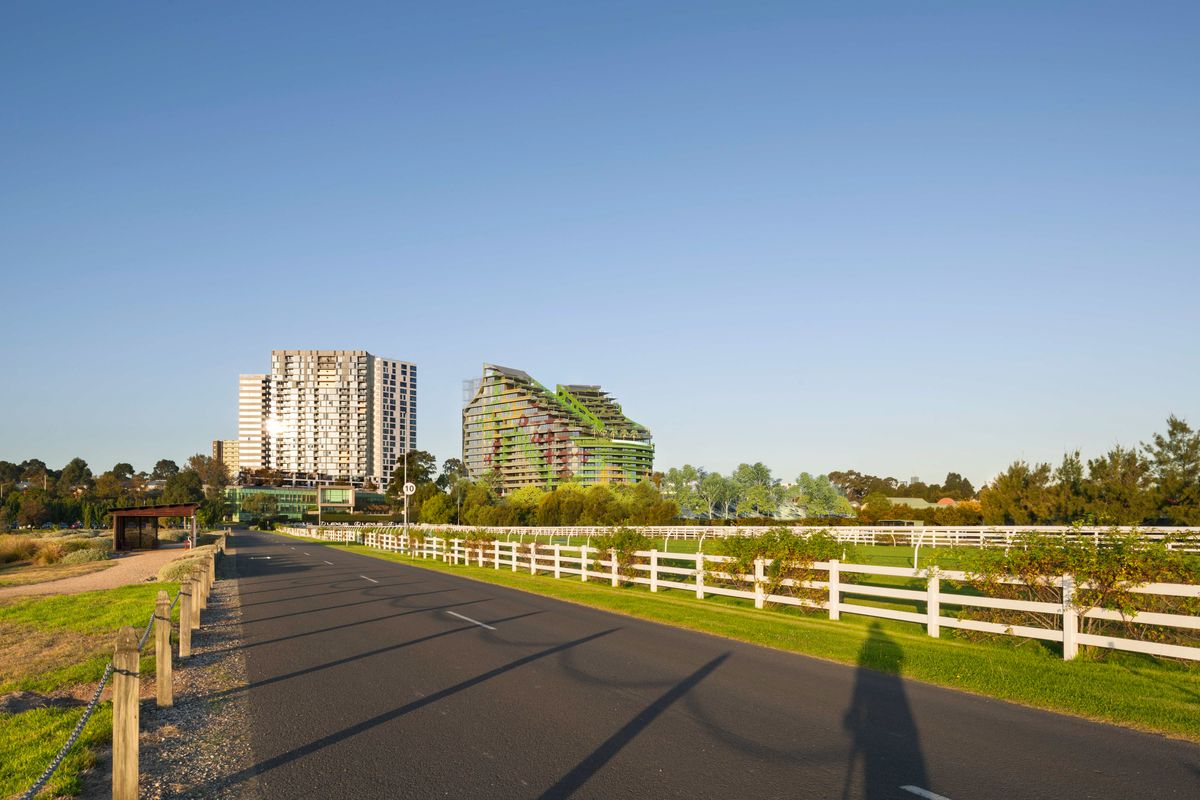 ARM designs horseshoe-shaped apartment building by Flemington ...